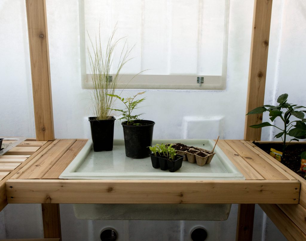 Under Window Shelf - Solar Gem Greenhouses