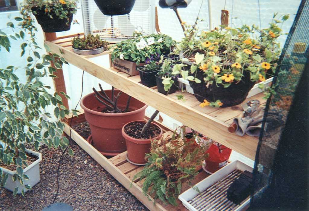 Double Work Table 86" - Solar Gem Greenhouses